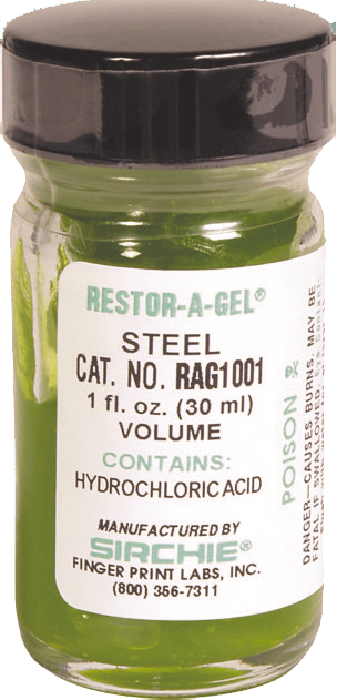 RESTOR-A-GEL® Serial Number Restoration Gel – Steel (RAG1001) – Forensi ...