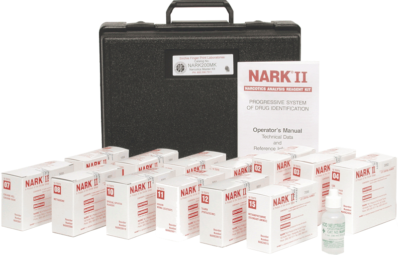 NARK® II Meg Kit, 50 Tests + Neutralizer (NARK200MEG) – Forensi-Tech ...
